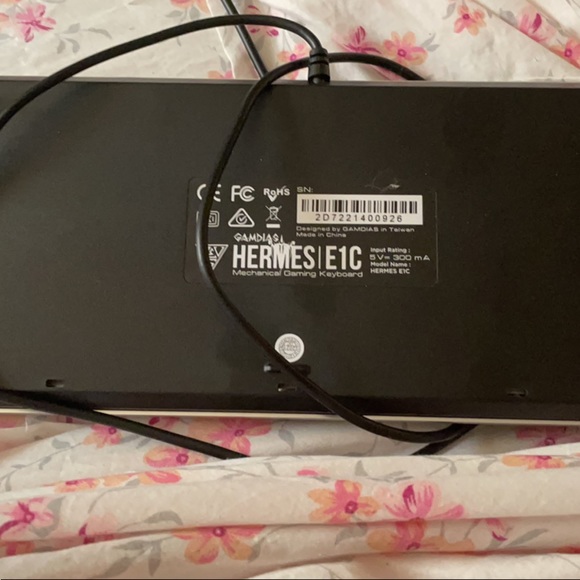 Hermes | Other | Herms Light Up Wired Keyboard | Poshmark